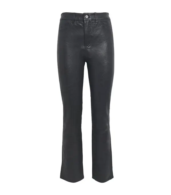 Paige Leather Cindy Trousers