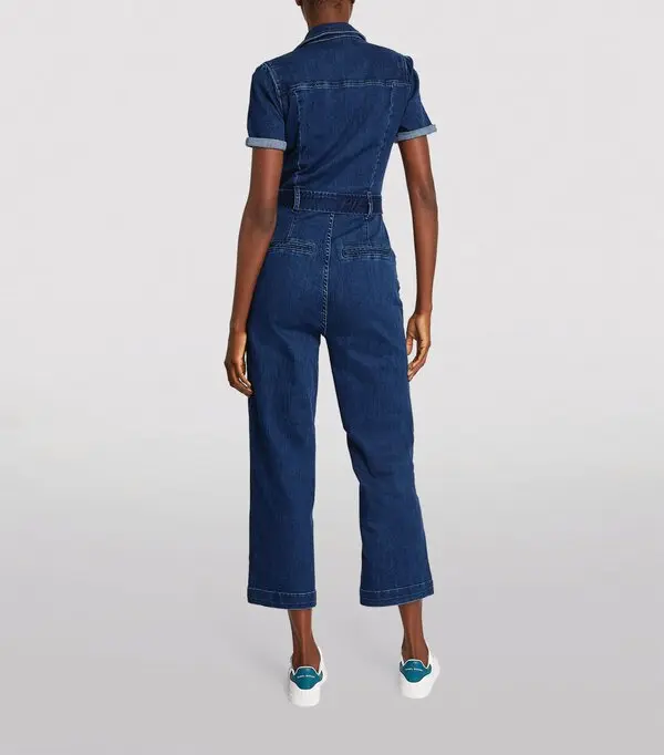 Paige Denim Anessa Utility Jumpsuit - Pink