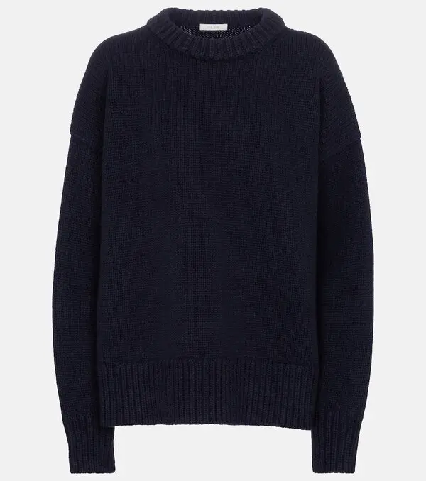 THE ROW Ophelia Wool And Cashmere Sweater - Blue