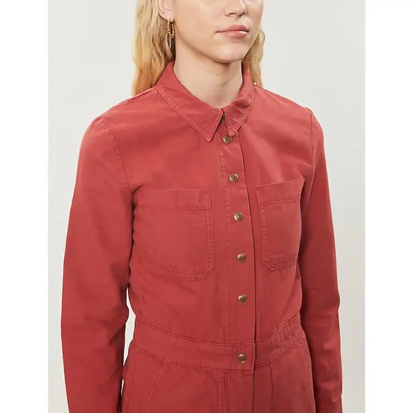 Whistles Gabby Denim Jumpsuit