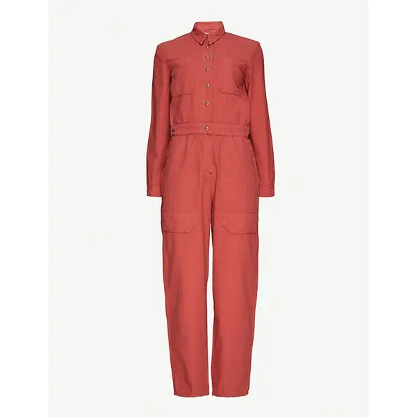 Whistles Gabby Denim Jumpsuit