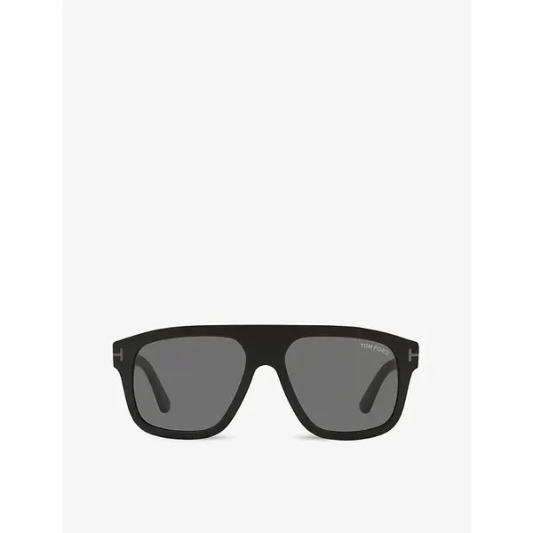 TOM FORD Square-frame Acetate Sunglasses - Black