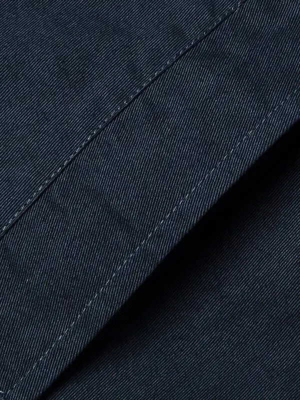 Universal Works Recycled Fleece-lined Cotton-twill Jacket