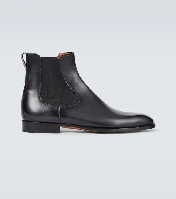 Berluti CaractèRe Capri Chelsea Boots In Black 40% Off