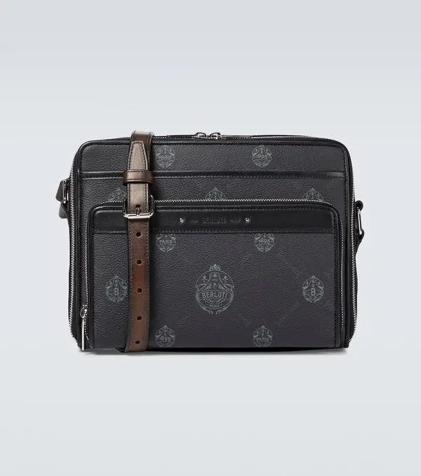Berluti Miles Messenger Bag In Black - 30% Off | Editorialist