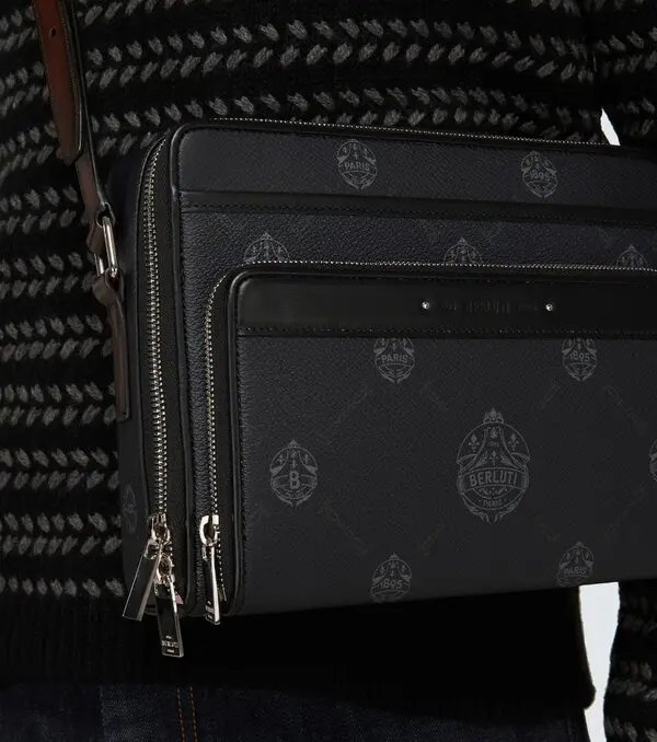 Berluti Miles Messenger Bag In Black - 30% Off | Editorialist