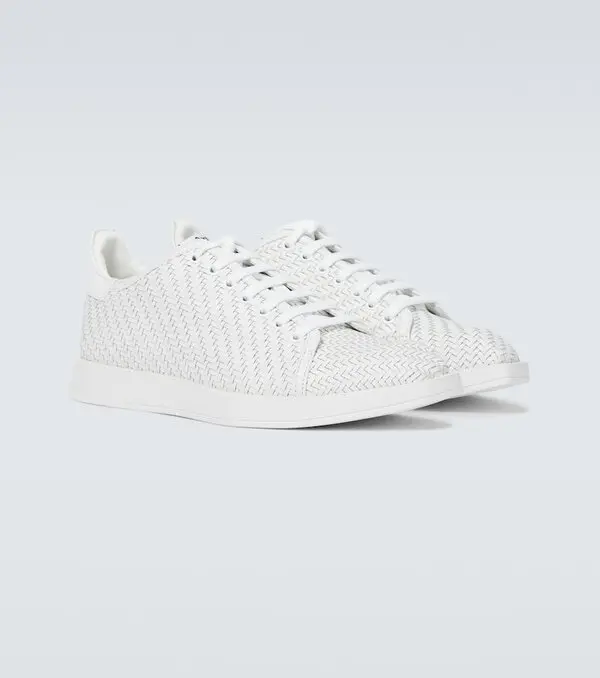 Berluti Stellar Braided Leather Sneakers