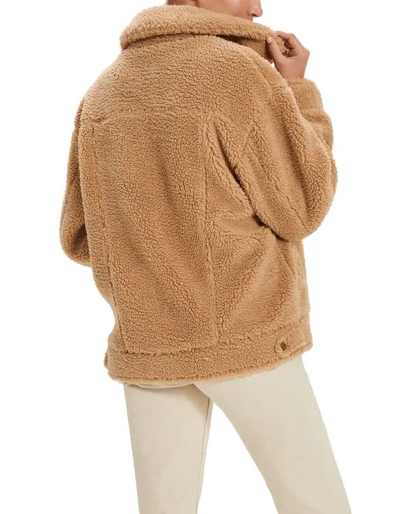 UGG Frankie Sherpa Trucker Jacket - Camel