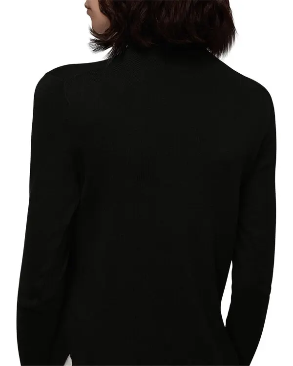 Whistles Turtleneck Sweater - Black
