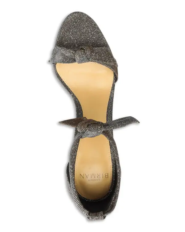ALEXANDRE BIRMAN Clarita Glitter High Heel Sandals - Stellar