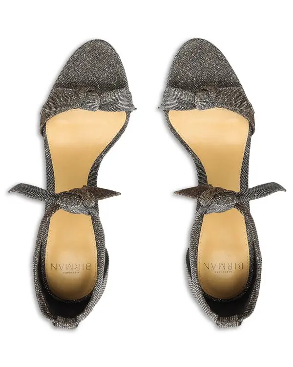 ALEXANDRE BIRMAN Clarita Glitter High Heel Sandals - Stellar