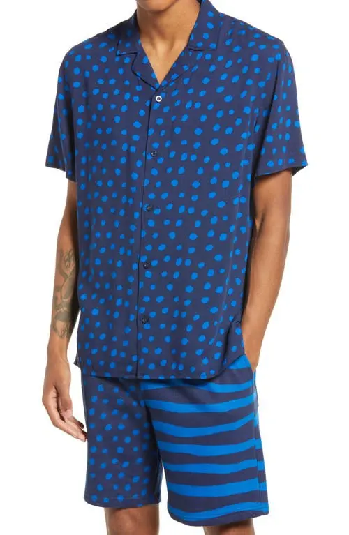 Nordstrom Cristina Martinez Cloud Print Button-up Shirt