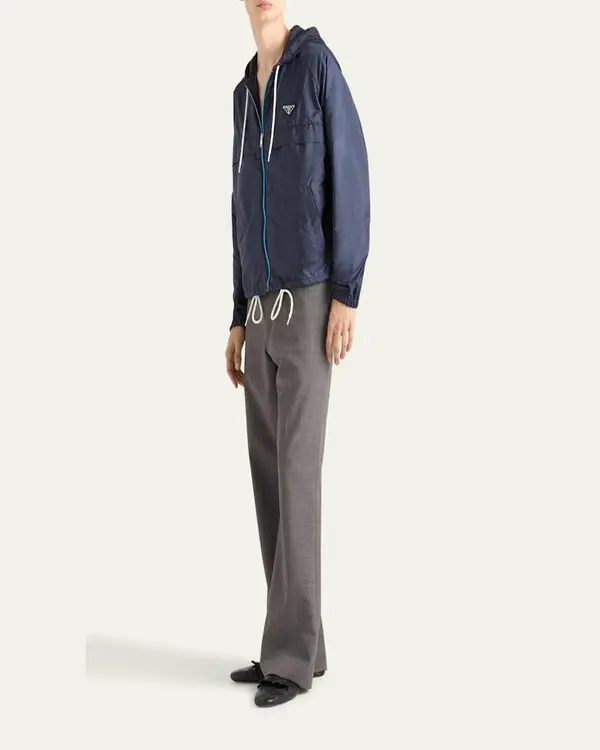 Prada Re-nylon Hooded Jacket
