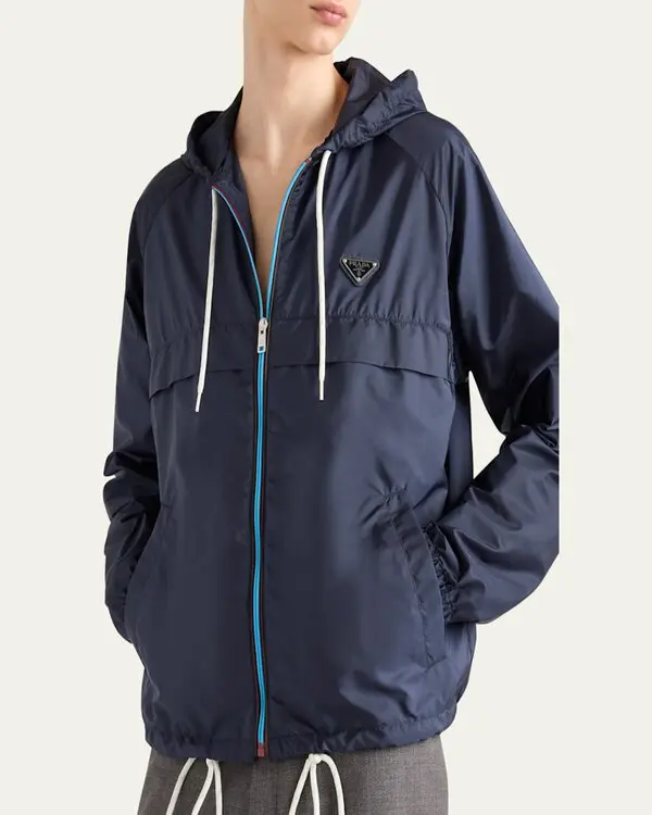 Prada Re-nylon Hooded Jacket