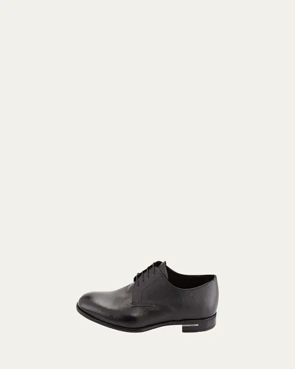 Prada Saffiano Leather Lace-up Shoes
