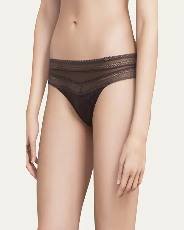 Chantelle Festivite Lace Brazilian Bikini Briefs