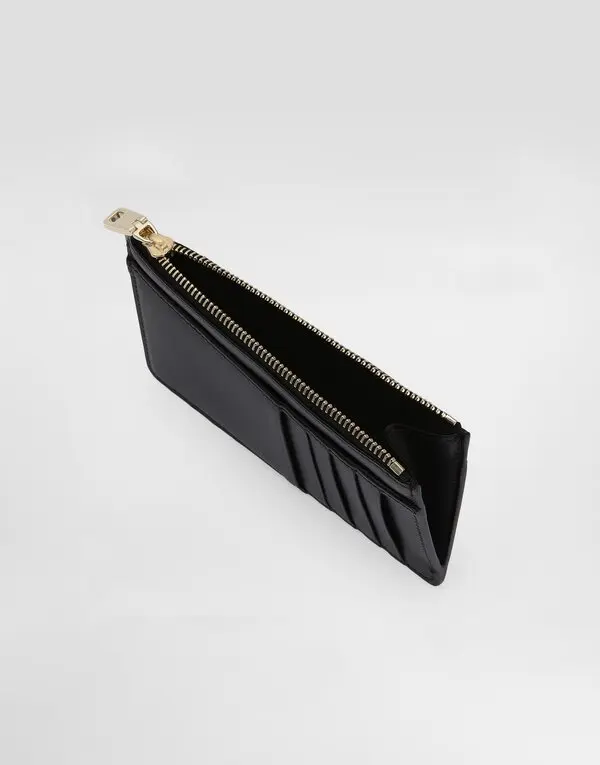 Dolce & Gabbana Medium Devotion Card Holder - Black