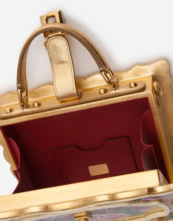 Dolce & Gabbana Dolce Box Hand-painted Bag - Multicolor