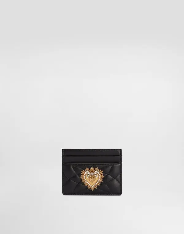 Dolce & Gabbana Devotion Credit Card Holder - Black