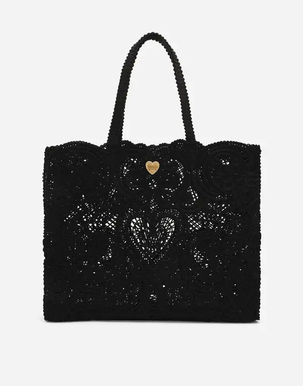 Dolce & Gabbana Large Cordonetto Lace Beatrice Bag