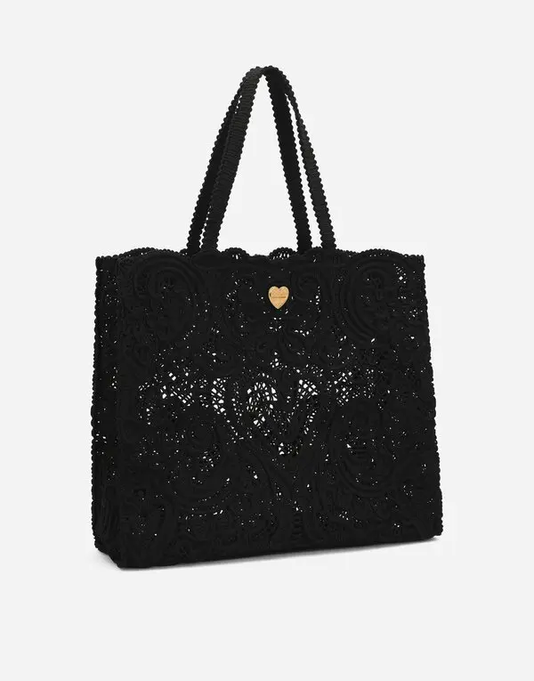 Dolce & Gabbana Large Cordonetto Lace Beatrice Bag
