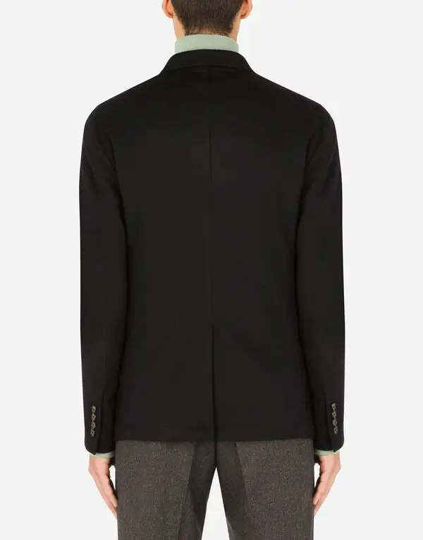 Dolce & Gabbana Deconstructed Double-breasted Cashmere Jacket