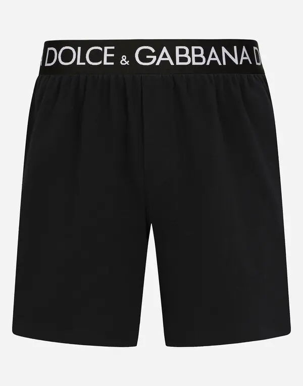 Dolce & Gabbana Two-way Stretch Cotton Boxer Shorts - Black