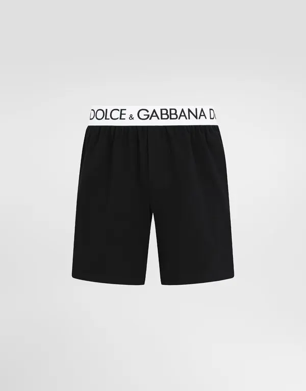 Dolce & Gabbana Two-way Stretch Cotton Boxer Shorts - Black