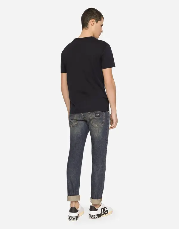 Dolce & Gabbana Light Wash Skinny Stretch Jeans
