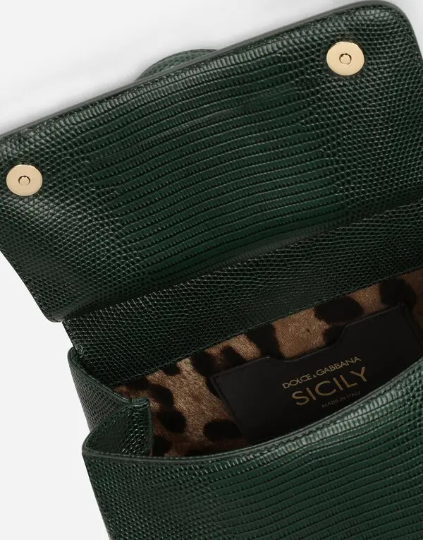 Dolce & Gabbana Medium Sicily Handbag - Green