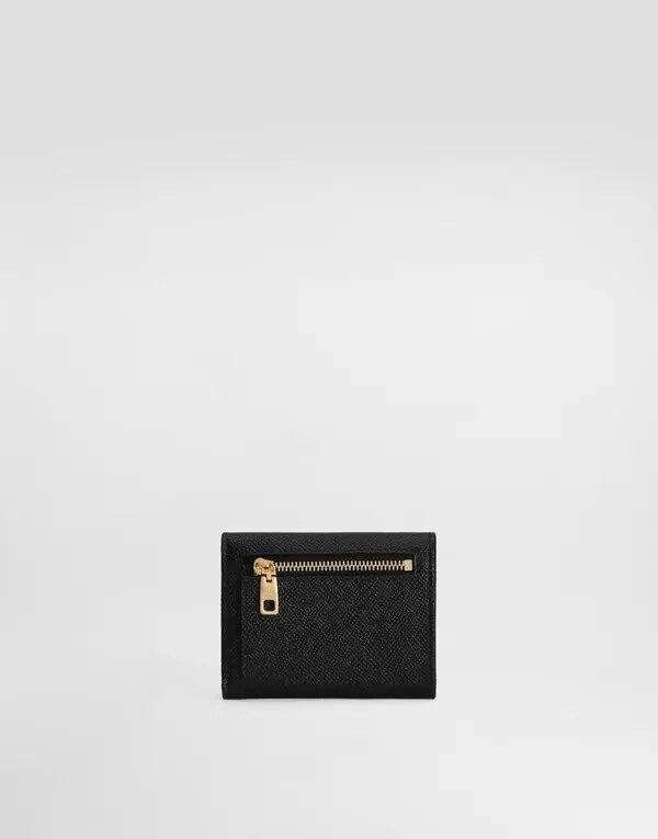 Dolce & Gabbana Dauphine Calfskin Wallet - Black