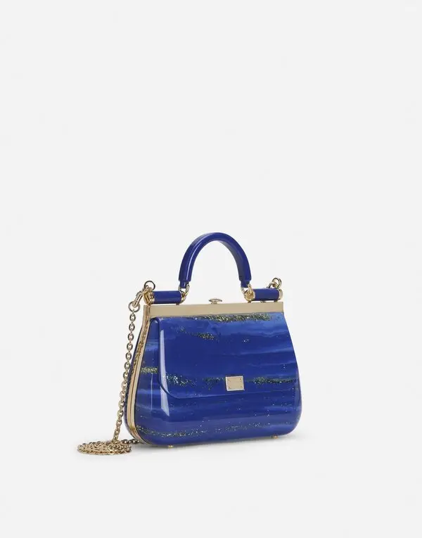 Dolce & Gabbana Sicily Box Bag - Blue
