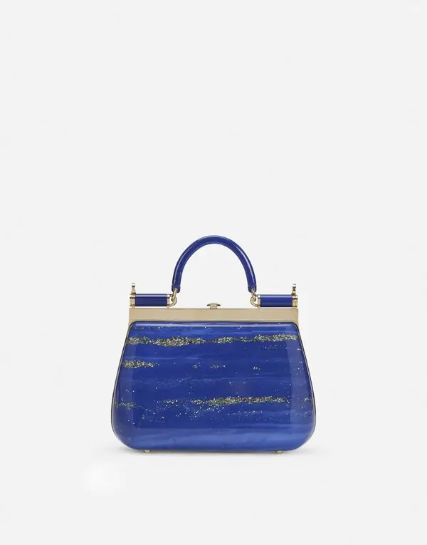 Dolce & Gabbana Sicily Box Bag - Blue