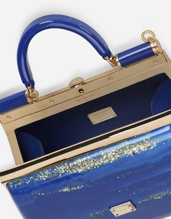 Dolce & Gabbana Sicily Box Bag - Blue