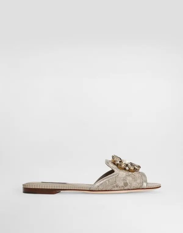 Dolce & Gabbana Ciabatta Flat - Sand