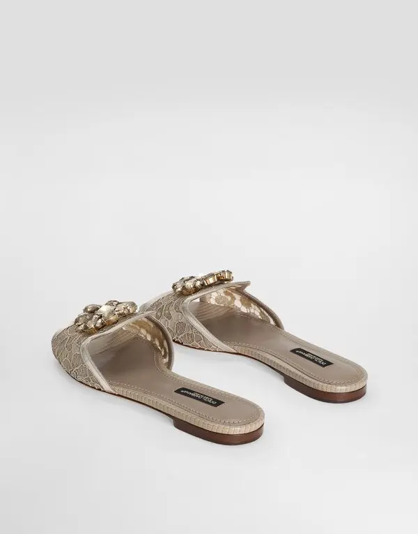 Dolce & Gabbana Ciabatta Flat - Sand