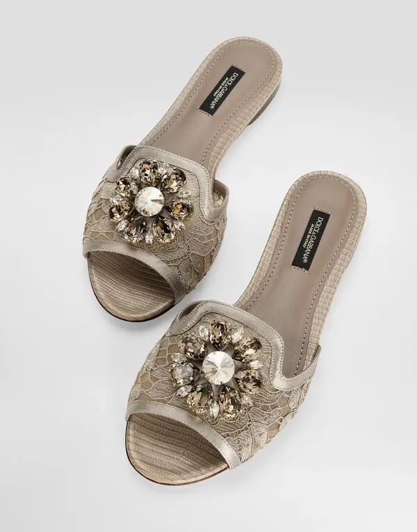 Dolce & Gabbana Ciabatta Flat - Sand