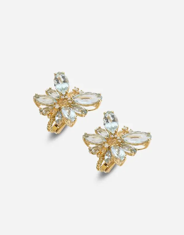Dolce & Gabbana Butterfly Drop Earrings