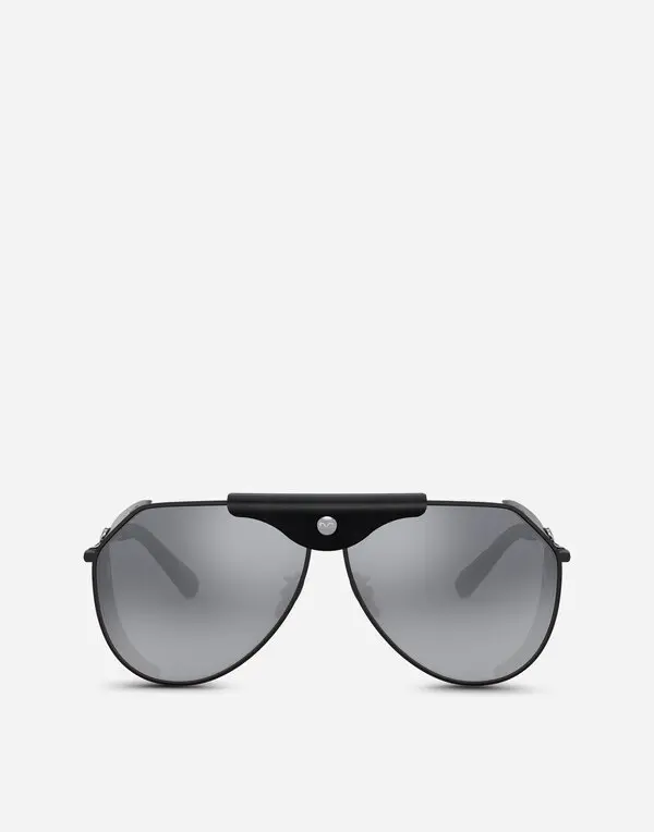 Dolce & Gabbana Panama Aviator Sunglasses - Black
