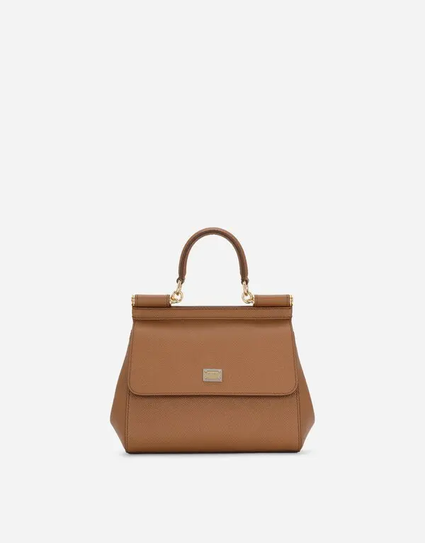 Dolce & Gabbana Small Sicily Bag - Brown