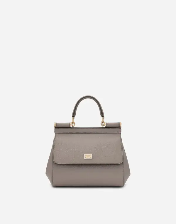 Dolce & Gabbana Small Sicily Handbag - Beige