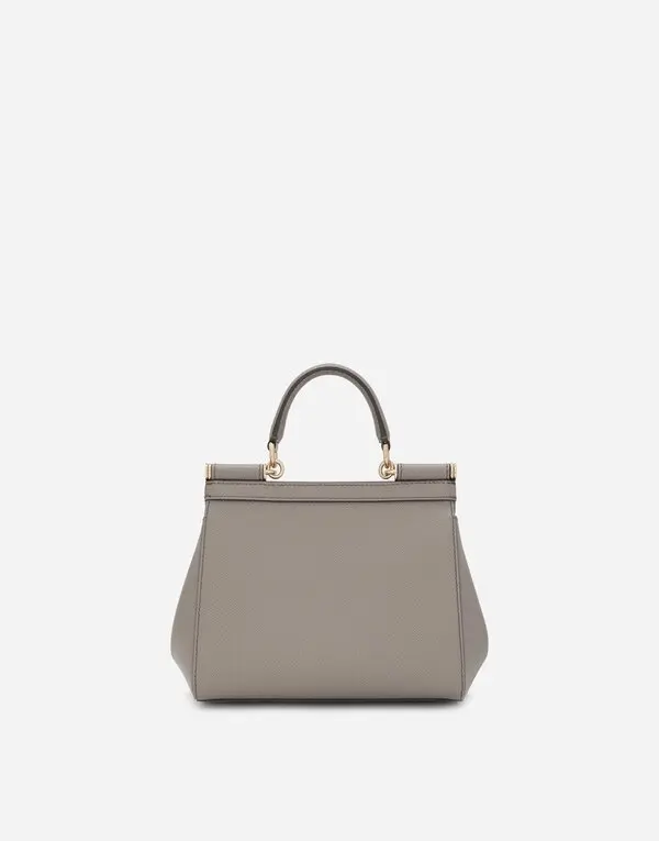 Dolce & Gabbana Small Sicily Handbag - Beige