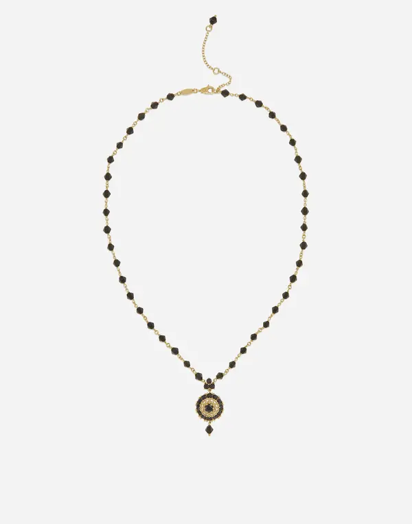 Dolce & Gabbana Sicily Necklace - Gold/black