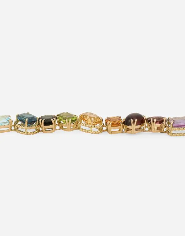 Dolce & Gabbana Rainbow Gemstone Bracelet