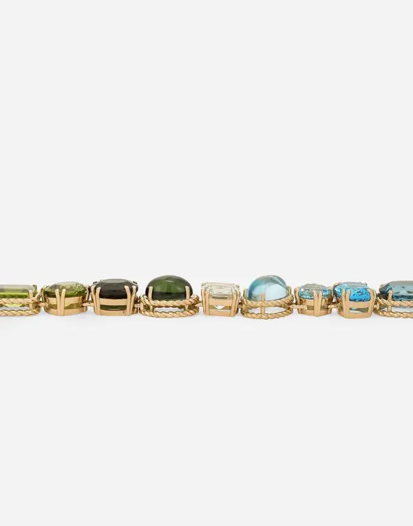 Dolce & Gabbana Rainbow Gemstone Necklace