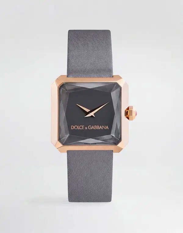 Dolce & Gabbana Sofia Watch In Rose Gold - Gray