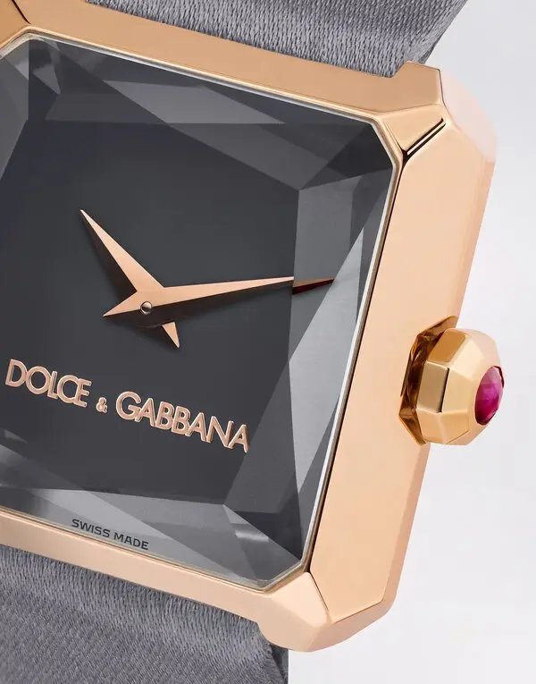 Dolce & Gabbana Sofia Watch In Rose Gold - Gray
