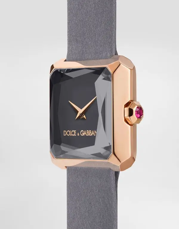 Dolce & Gabbana Sofia Watch In Rose Gold - Gray