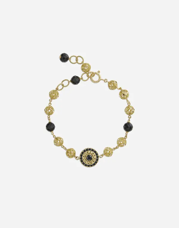 Dolce & Gabbana Sicily Bracelet - Gold/black