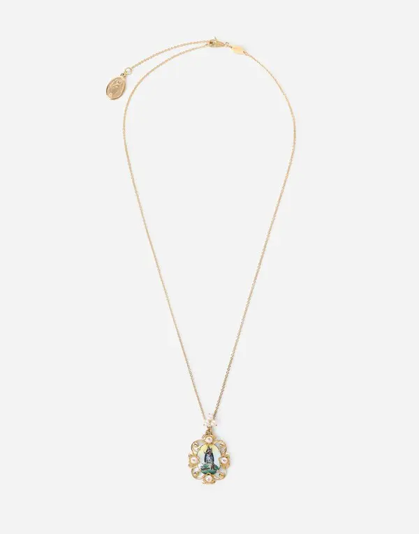 Dolce & Gabbana Sicily Pendant Necklace - Gold
